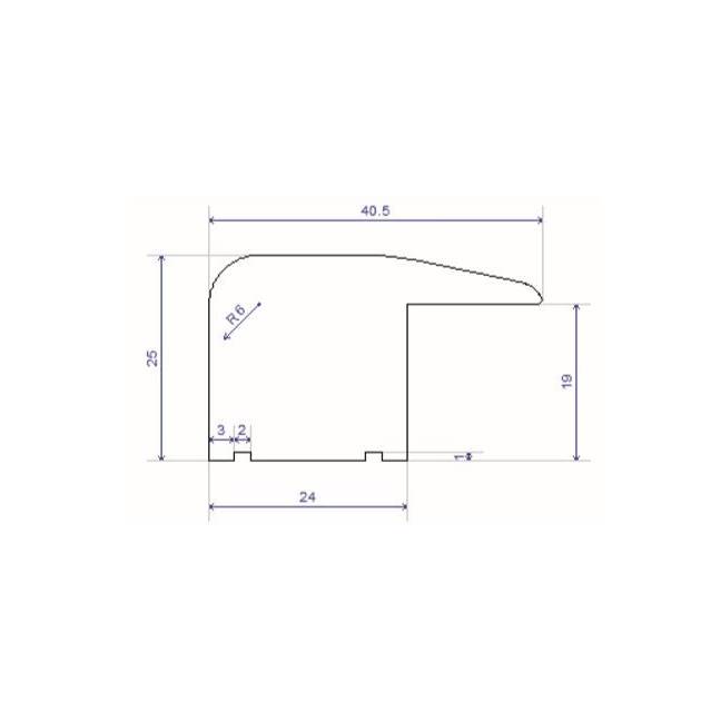 Solid Oak 19mm L-Section (1.10m Long) - Just £20.95 each