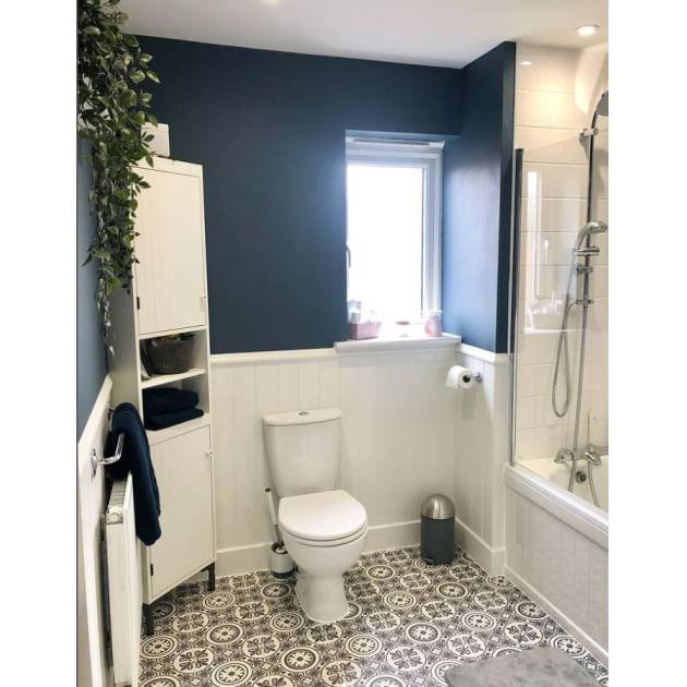 Classic Victorian Tile Vinyl by Remland | £11.95 / sq. metre