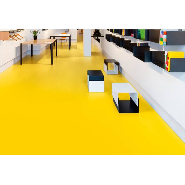 Bloc Solid Colour Vinyl Flooring - PUR Coated | Special offer