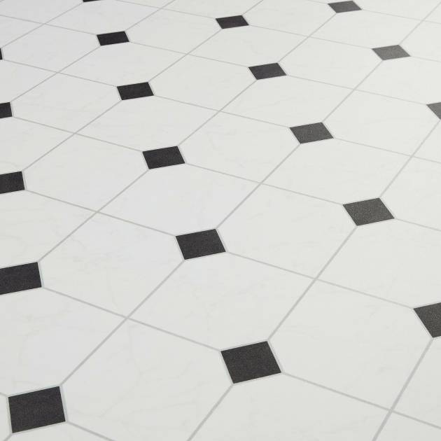 Classic Key Square Deluxe Vinyl by Remland | From £10.95 / sq. metre