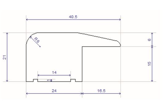 Solid Oak 15mm L-Section (2.30m Long) - Just £38.95 each