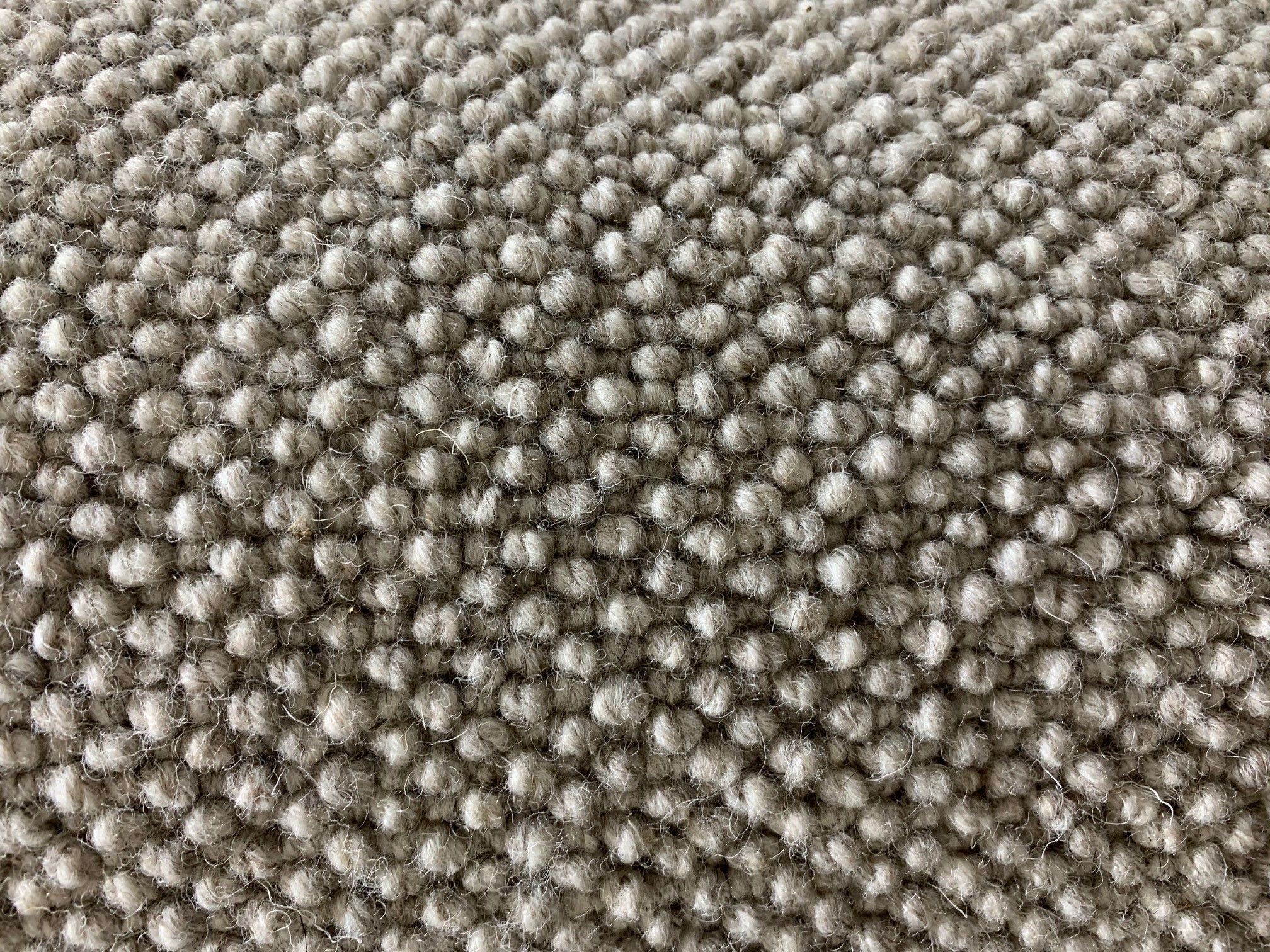 100% Wool Loop Carpet - Chunky Loop Pile - Over 50% OFF
