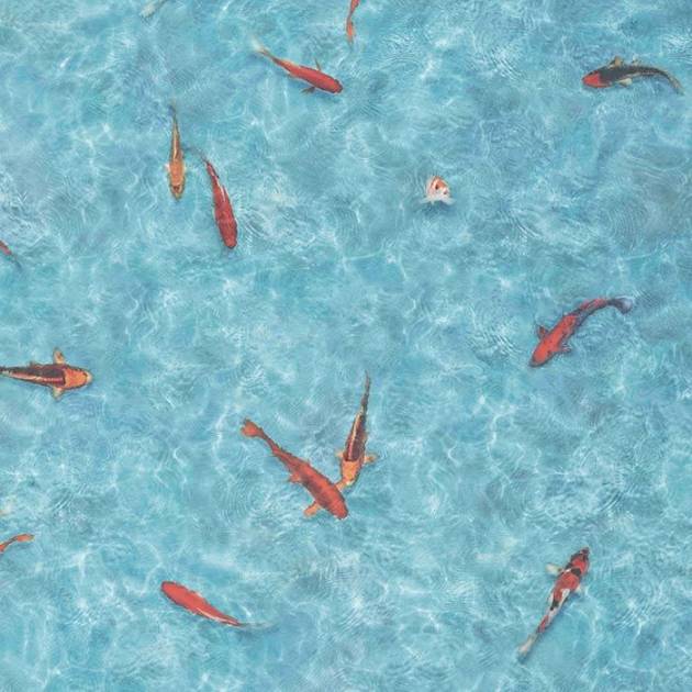 Beaufor Moonlight Designer Koi Vinyl | VINYL OFF CUT for just £37.90