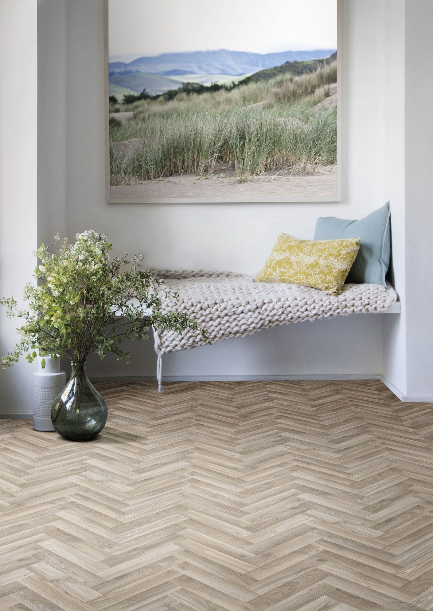 Beauflor Ultragrip Xtreme Contract Oak Chevron Vinyl | SPECIAL OFFER
