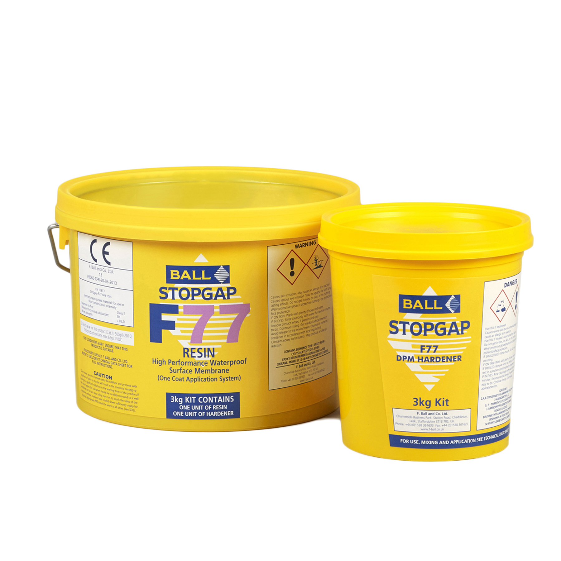 Stop Gap F77 DPM for damp floors - handy 3kg kit cover 6.50m2 - From ...